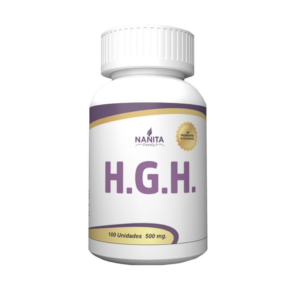 HGH (PRECURSOR DE HORMONA DE CRECIMIENTO) – FRASCO X 100 CÁPSULAS X 500 ...